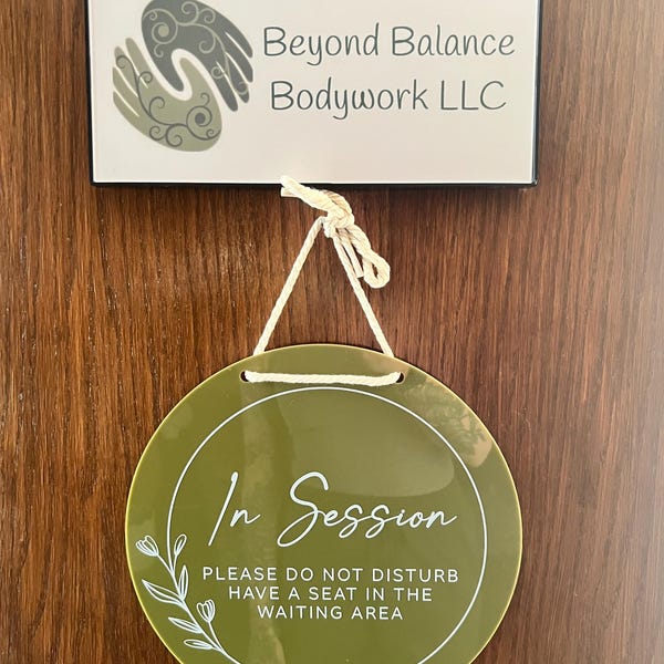 QR Code Wifi Acrylic Sign W/ Wood Base - 6x7.75" Table Sign for Home ...