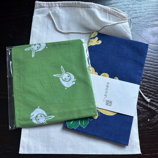 Japanese Hinoki Wood Tenugui Art Display Hanger for Wall Scrolls and ...