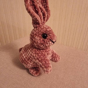 Crochet Pattern Baby Cute Rabbit / Crochet PATTERN Plush Toy ...