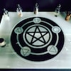 LILITH Sigil ALTAR Plate LILITH Plate Witchcraft Plate - Etsy