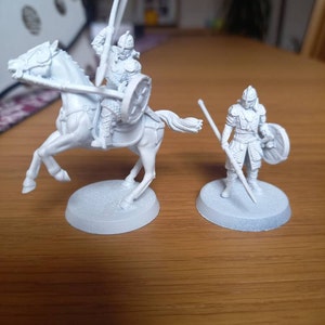 West Human Royal Guard Banner 28mm Dnd Miniature Dungeon and - Etsy