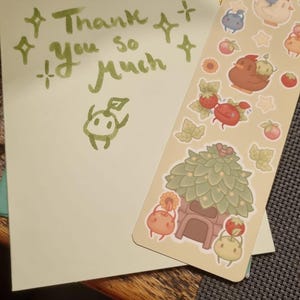 Cute Anya Bookmarks for Reading Books and Manga ! a Starry Night in the ...