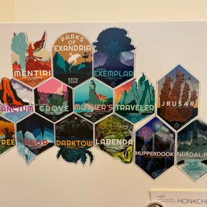Parks of Exandria Logo Sticker - Etsy