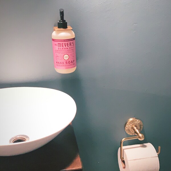 Hand Soap, Shampoo or Conditioner Bottle Wall Mount Bracket bottle ...