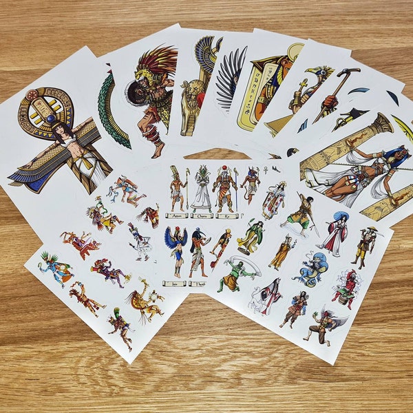 Egyptian Goddess Sekhmet Sticker, Ancient Egypt Sticker,egyptian Queen ...