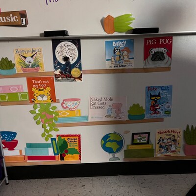 Happy Campers Library Bulletin Board Kit - Etsy