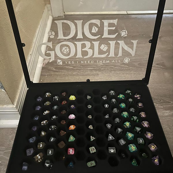 In Case of Dragons | Chest of Hoarding | 26 Set Capacity | Plexi Glass ...