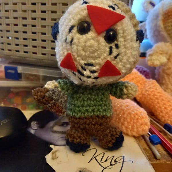 Mini Jason Voorhees Amigurumi Crochet Pattern Pdf| PDF Pattern | ENG ...