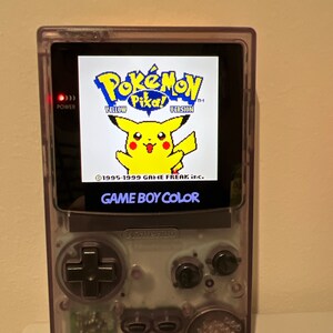 Custom Backlit Nintendo Gameboy Color IPS XL artist Series Eeveeloution ...