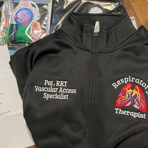 Women's Ladies Radiology Tech Jacket Radtech RT R Gifts RT CT R Xray ...