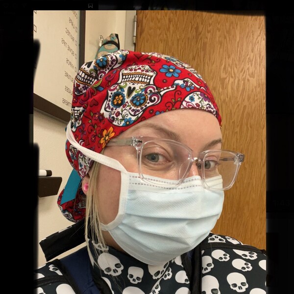 Womens Scrub Hats, Surgical Cap, Scrub Hats for Women, Scrub Cap, Gold ...