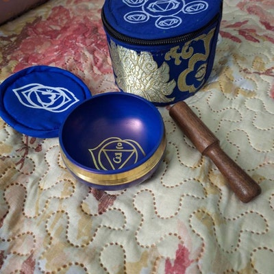 12 Inches Diameter Full Mantra Craft Singing Bowls Meditation Yoga ...