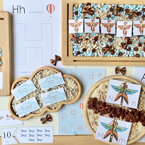 Alphabet Nature Flashcards, Alphabet, Nature, Flashcards, Digital DIY ...