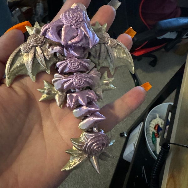 Tiny Rose Wyvern, Cinderwing3d, STL File for 3D Printing, STL Print ...