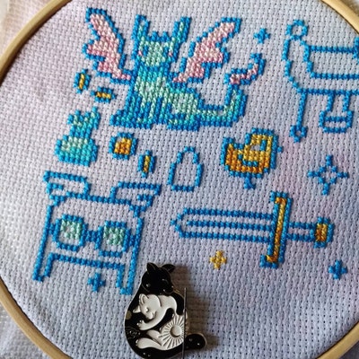 Gamer Sampler Video Game Cross Stitch Pattern PDF - Etsy