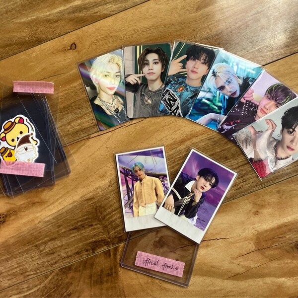 SKZ [OFFICIAL] Nemo Photocard Rock 樂 Star Stray Kids Felix Hyunjin Know ...