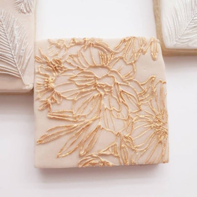 Large Flower Print Embosser - Etsy UK