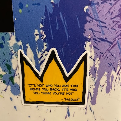 Basquiat Quote Sticker - Etsy
