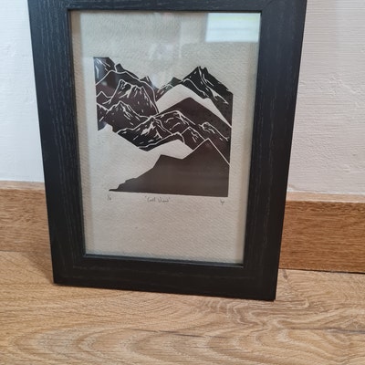 Original Copper Plate Etching Limited Edition Cycling Print - Etsy