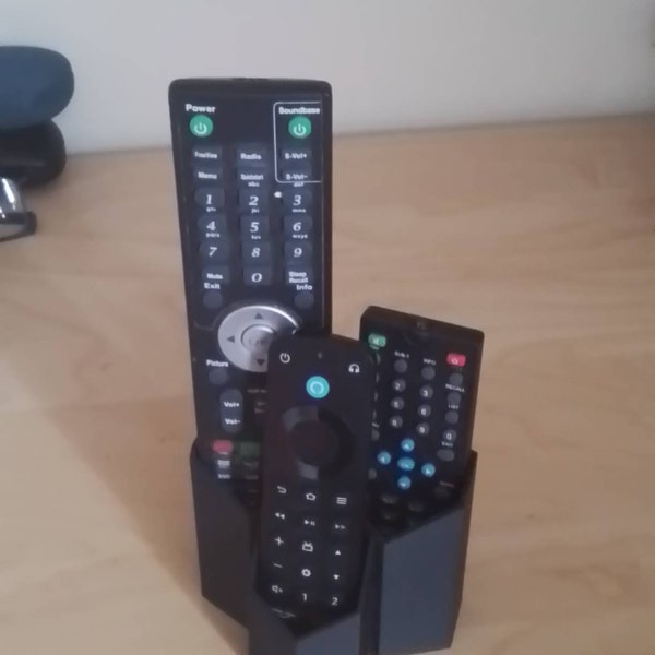 Stylish Remote Control Holder - 3D Printed - Etsy UK