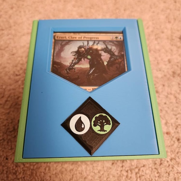 MTG 3-piece Bundle Box Commander Deck & Token Containers - Etsy