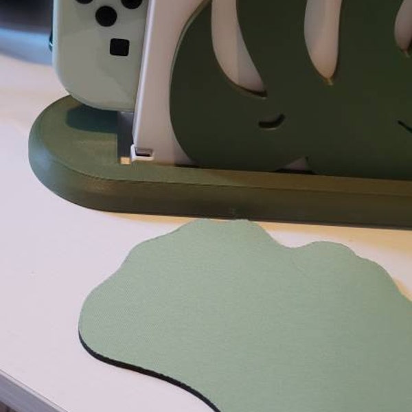 Monstera Nintendo Switch/switch 2 Cover- Elevate Your Desk Setup With ...