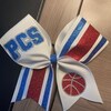 Cheer Bow/ Megaphone Cheer Bow / Team Cheer Bows/ Logo Cheer Bow ...