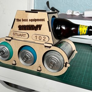 Laser Cut File Vector Bottle Tank CNC SVG DXF Pdf Cdr - Etsy