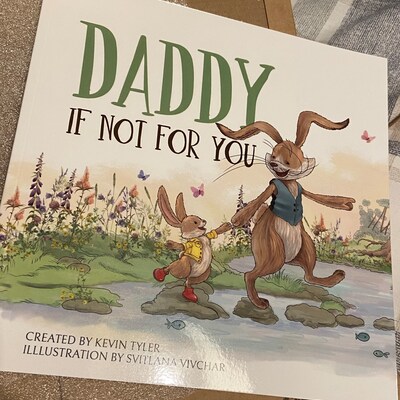 Personalised Daddy Book 'because of You' - Etsy UK