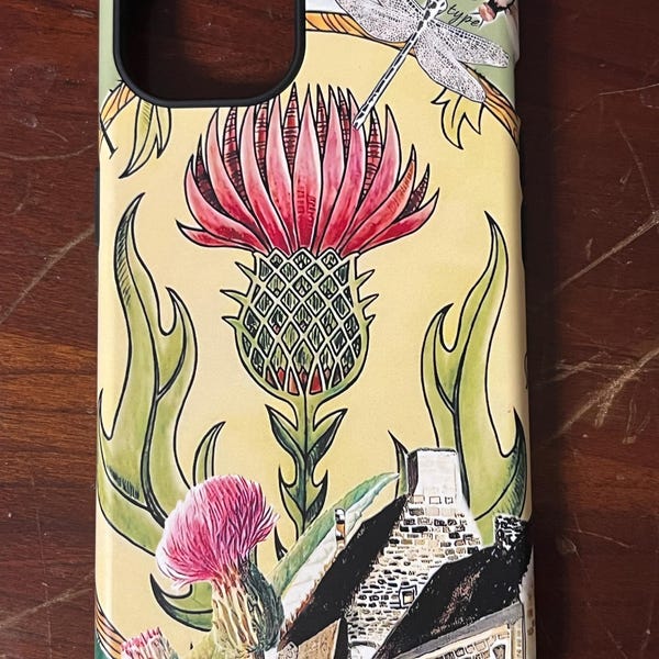 Blue China Phone Case Chinoiserie Toile Aesthetic Chinese Pattern ...