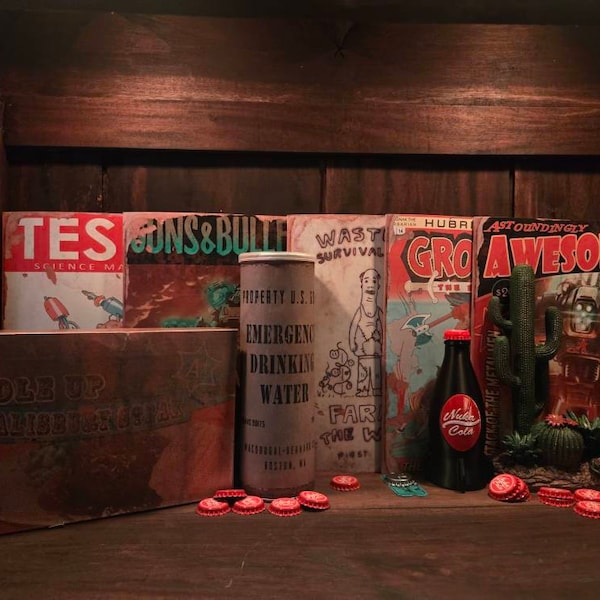 Un-official Handmade Fallout 4 - Cardboard Box Props - Etsy
