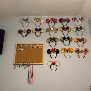 Decorated Mickey Ear Wall Displays 5, 10, or 20 Packs Also 3 Packs of ...