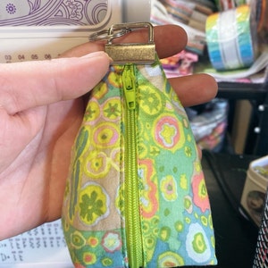 Key Fob Coin Pouch Pattern - Etsy