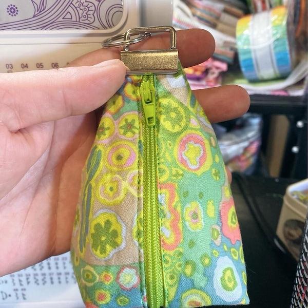 Key Fob Coin Pouch Pattern - Etsy