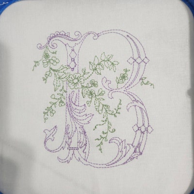 Interlocking C and N Embroidery Monogram Design for Machine Embroidery ...