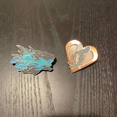 Monster Lover V2 Enamel Pin - Etsy