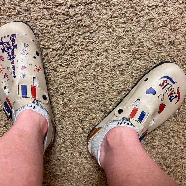 BLACK CAT Themed Comfortable Women's Clogs, CAT Lovers, Cat Lover Gifts ...