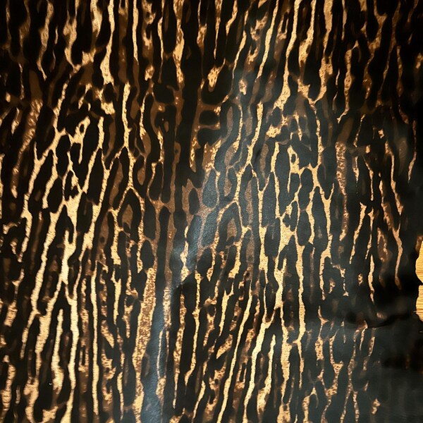 Leather SCRAPS Bag, GOLD Color, Fancy Textures, Foils and Softness ...