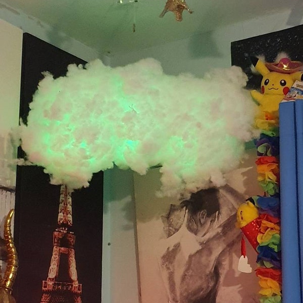 Custom Cloud Light, Hanging Floating Cloud Lamp, Led Cloud Lighting ...