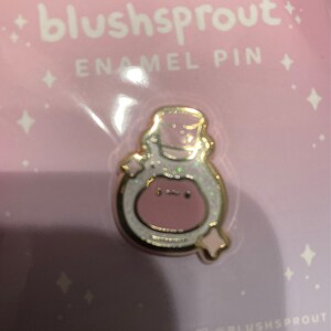 Frog Pond Potion Enamel Pin Kawaii Magic Lily Pad Lapel Pin | Etsy
