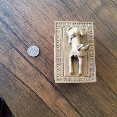 Anubis Jewelry Box Eye of Horus Ancient Egyptian Jackal God - Etsy