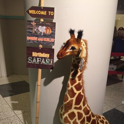 Printable Safari Jungle Signs, Welcome Signs, DIY, African Safari Party ...