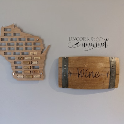 Wine Barrel Stave Signs - Etsy
