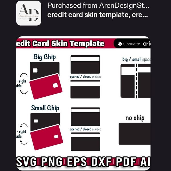 Credit Card Skin Template, Credit Card Skin Svg, Credit Card Template ...