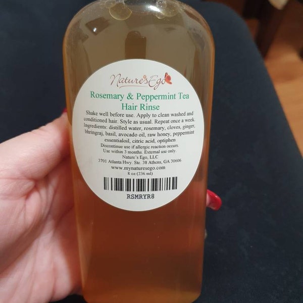 Rosemary & Peppermint Tea Rinse - Etsy