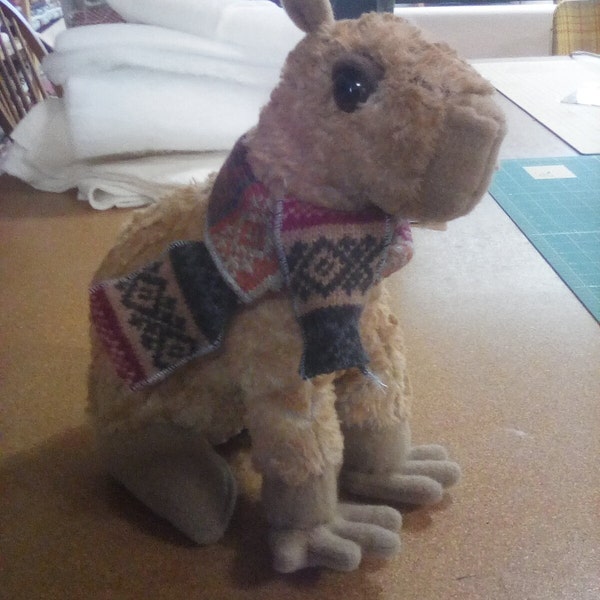 Capybara Plush Sewing Pattern - Ana the Capybara - Sitting Capybara ...