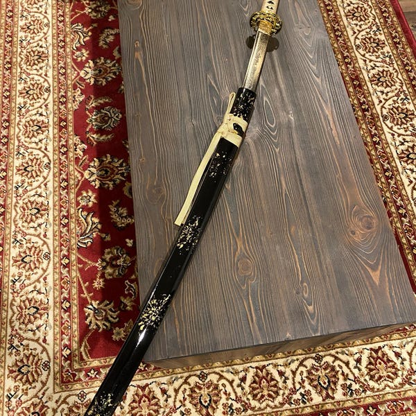 Handmade Odachi Samurai Sword - Hand Forged Full Tang 65mn High ...