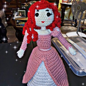 PDF CROCHET PATTERN Fairytale Princess Doll // Amigurumi Crochet ...