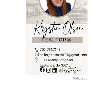 Digital Business Card, Insurance Agent Business Card, Insurance Agent ...