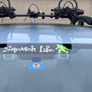 Bigfoot Sasquatch Vinyl Decal Sticker for Car Truck Van Suv - Etsy